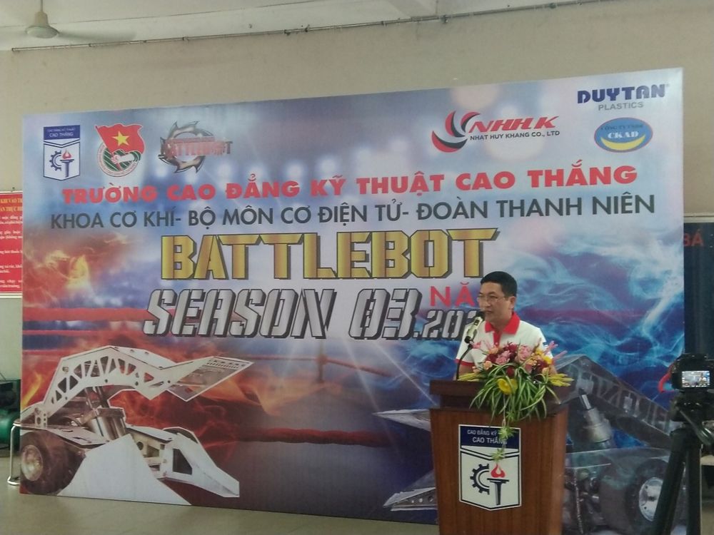 Final Round Of Robot Competition - Battlebot Cao Thang 2020