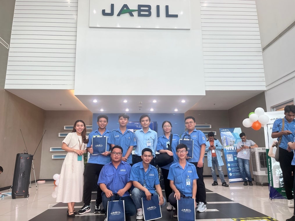 Students From The Faculty Of Electrical - Electronics Visit Jabil Vietnam Factory - 2023