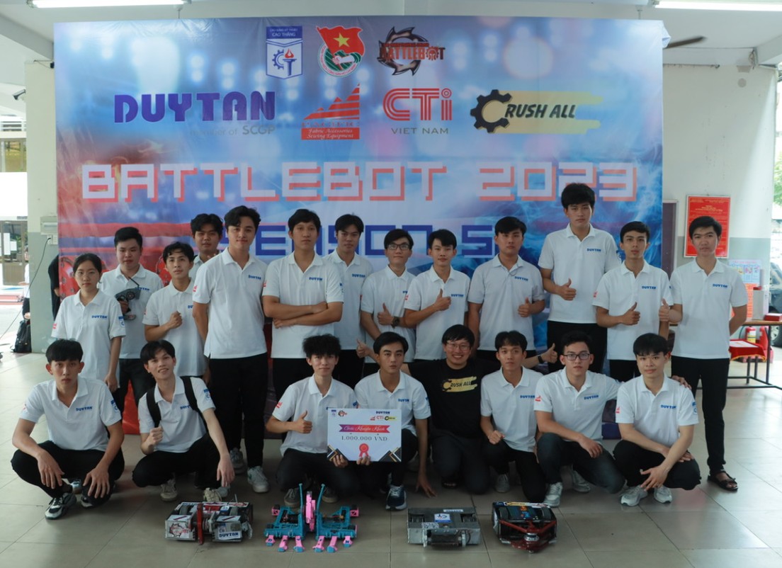 Final of Battlebot Competition Season 05, 2023 at Cao Thang Technical ...
