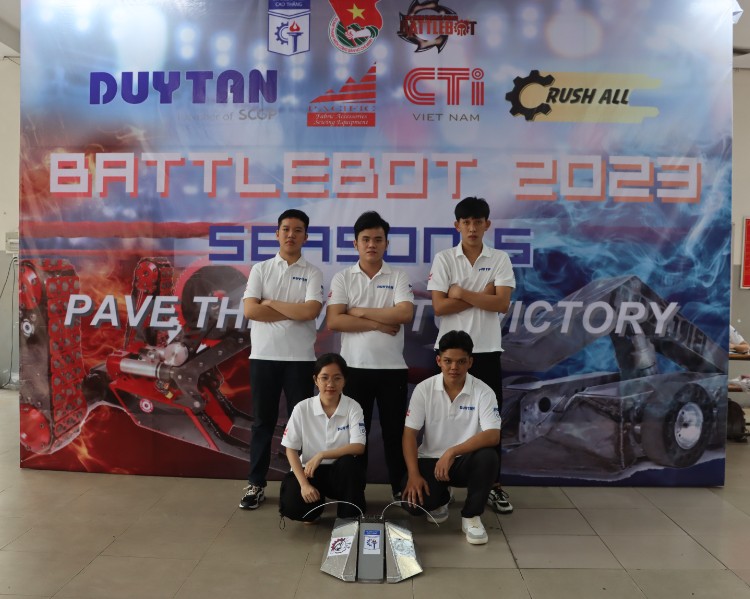 Final of Battlebot Competition Season 05, 2023 at Cao Thang Technical ...