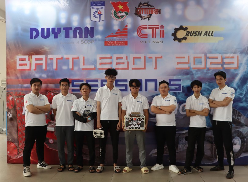 Final of Battlebot Competition Season 05, 2023 at Cao Thang Technical ...