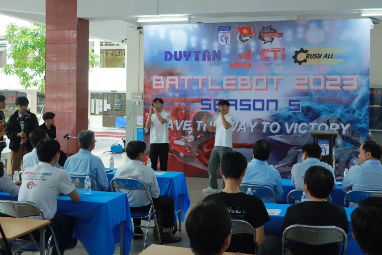 Final of Battlebot Competition Season 05, 2023 at Cao Thang Technical ...